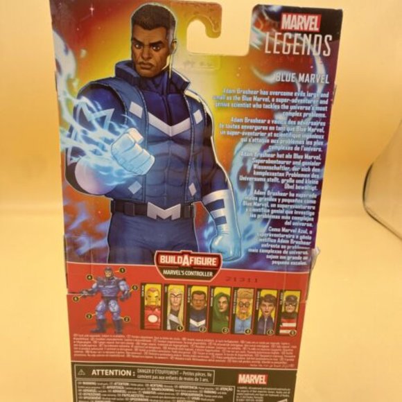 Marvel | Toys | Marvel Legends Classic Wave Blue Marvel Baf Controller ...